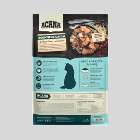 ACANA Gato Bountiful Catch | Nutrición Premium para tu Gato | Bassa Pet