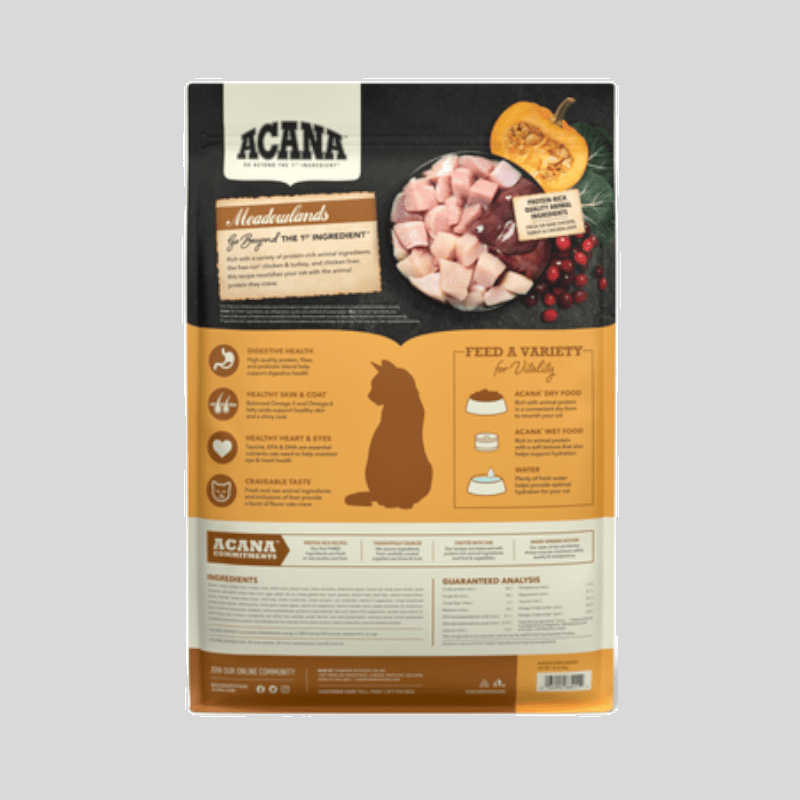 ACANA Gato Meadowland | Alimento Premium para Gatos con Ingredientes de ...